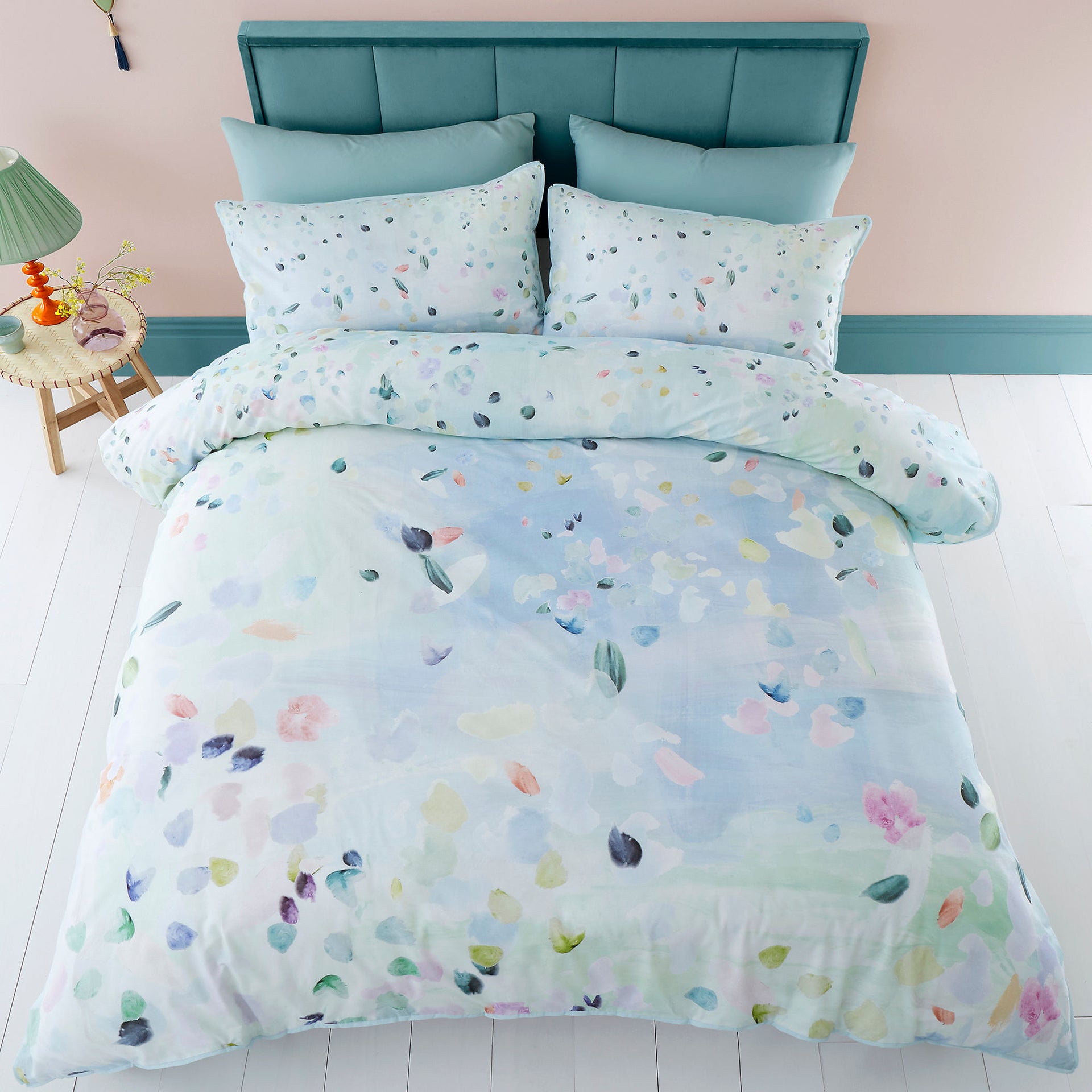 Alfresco Duvet Cover Set in Duck Egg – Ulster Weavers