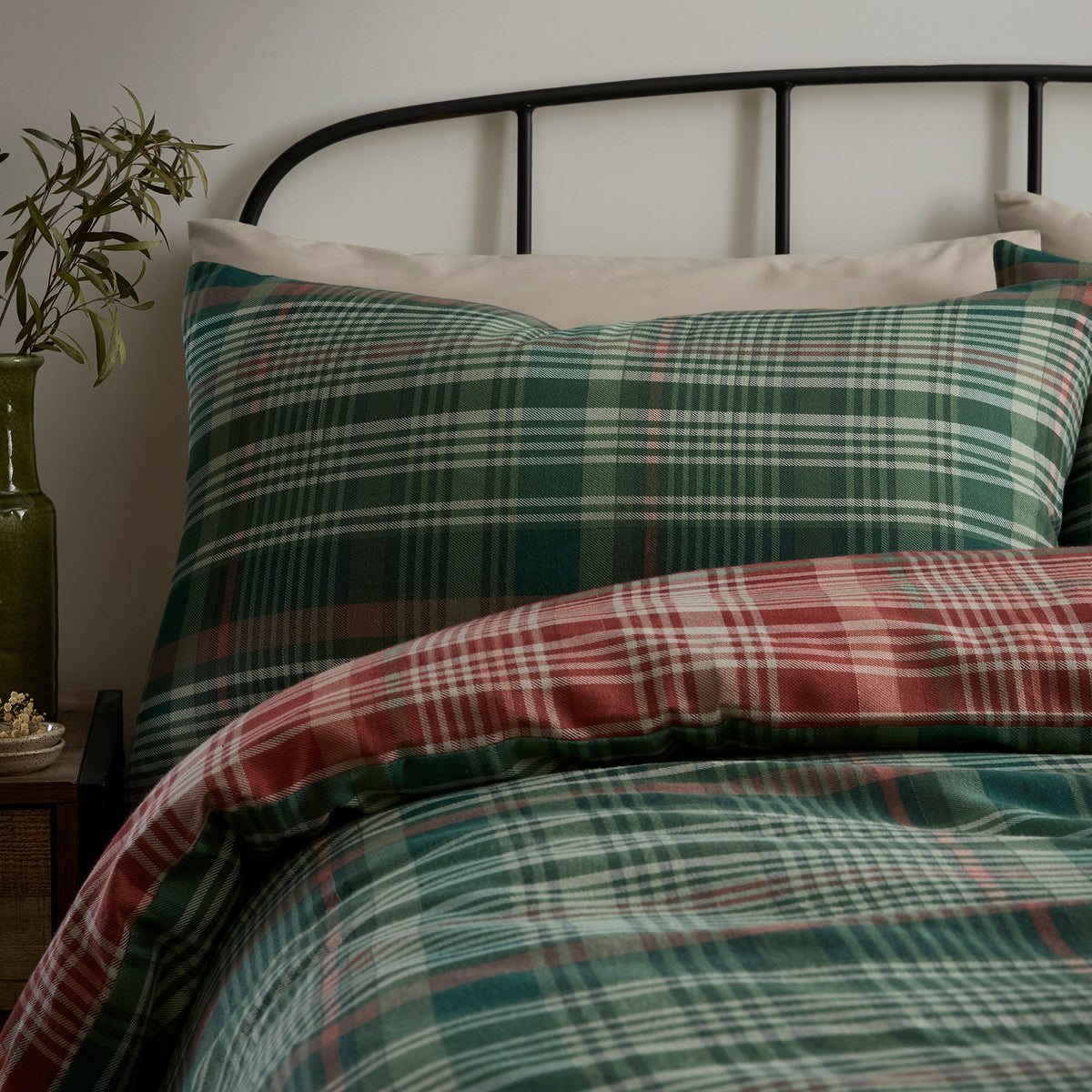 Bennet Check Duvet Cover Set in Green – Ulster Weavers