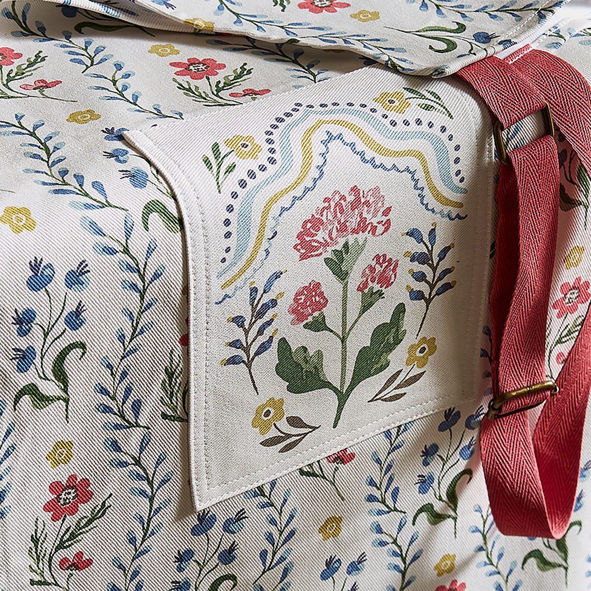 Boho Floral Cotton Apron in Multicolour – Ulster Weavers