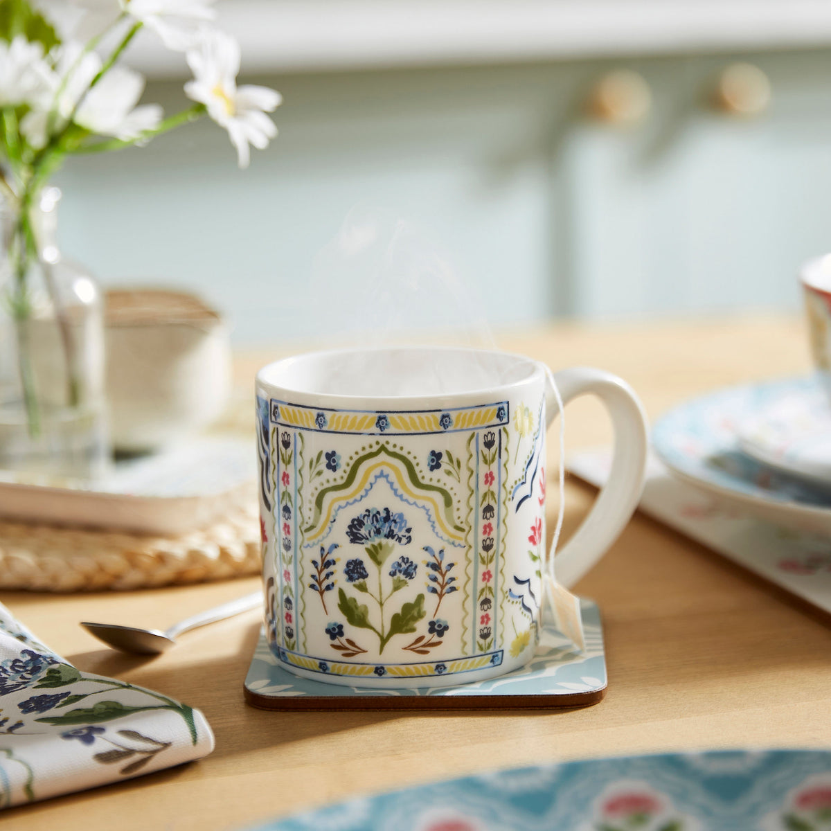 Boho Floral Bone China Mug in Multicolour – Ulster Weavers