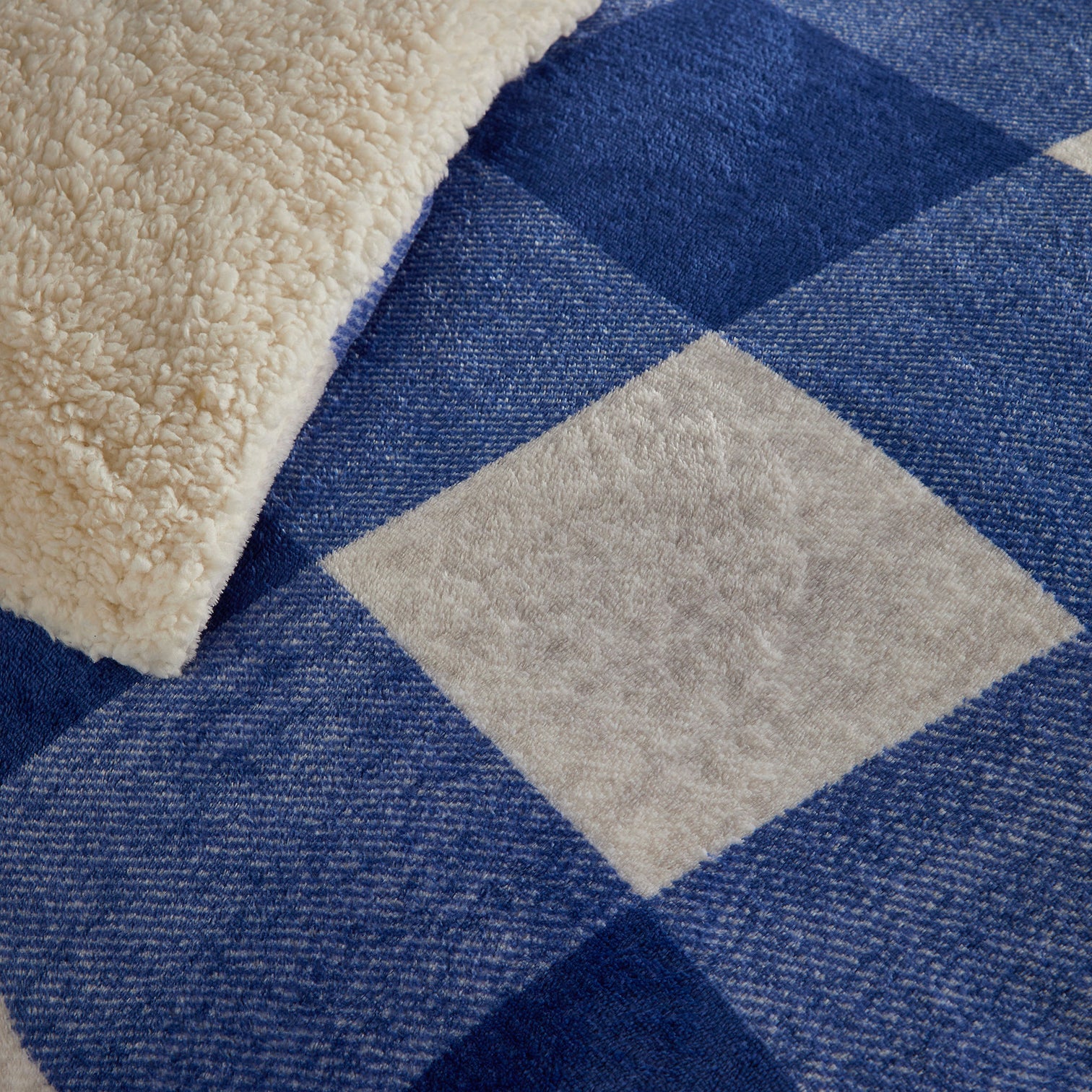 Cosy Theo Check Duvet Cover Set in Blue – Ulster Weavers