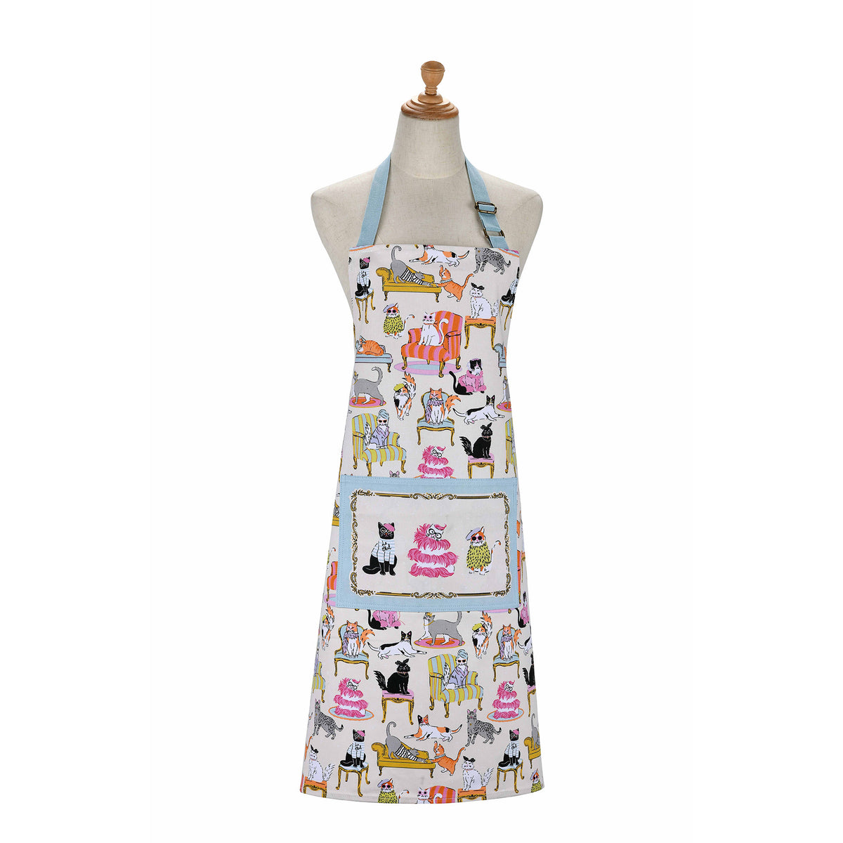 Cool Cats Cotton Apron in Multicolour – Ulster Weavers