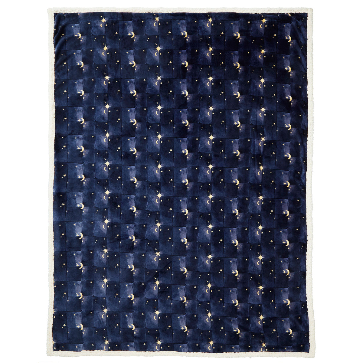 Cosmic Star Throw in Navy 150 x 200cm – Ulster Weavers