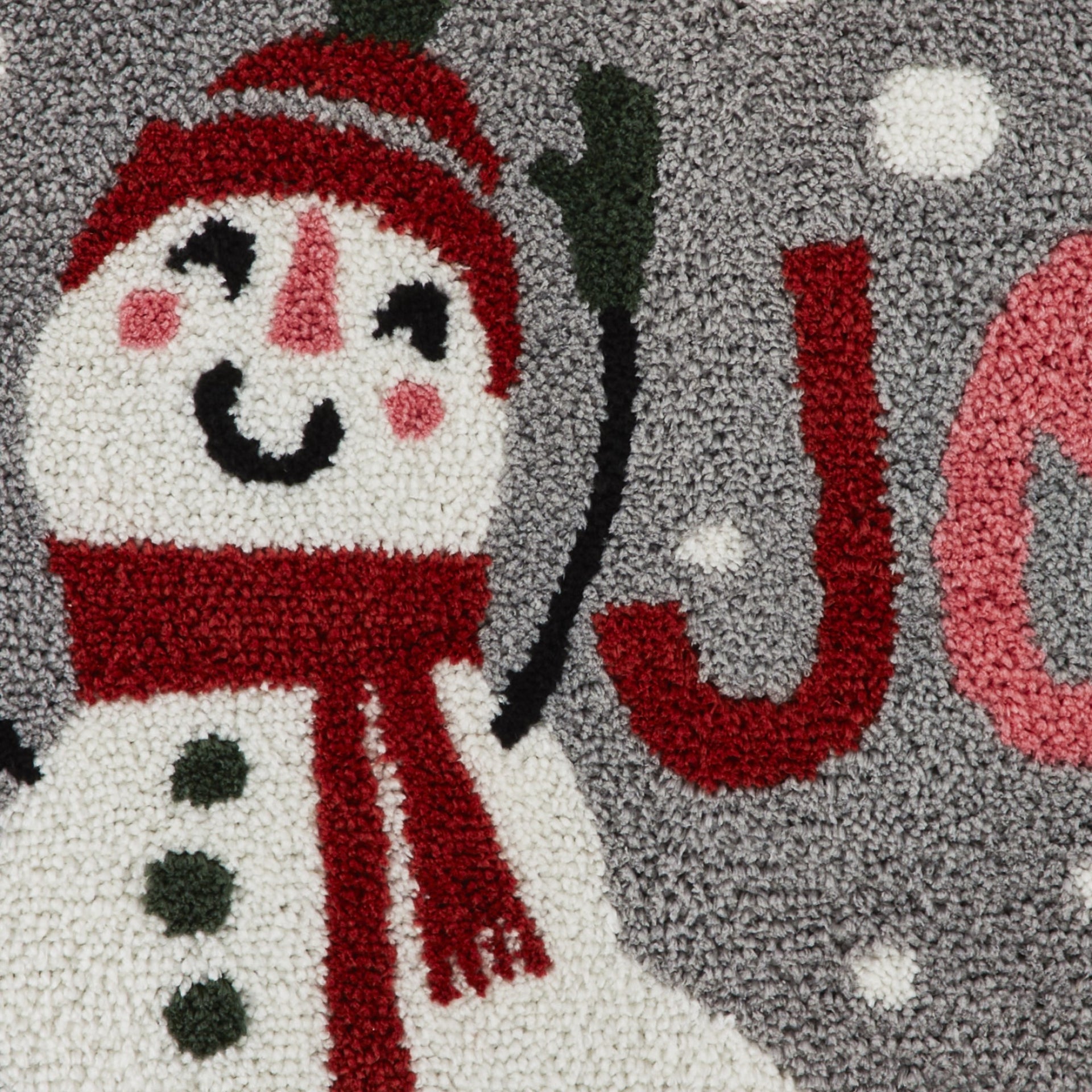 Snowman Christmas Bath Mat in Grey 50 x 80cm – Ulster Weavers