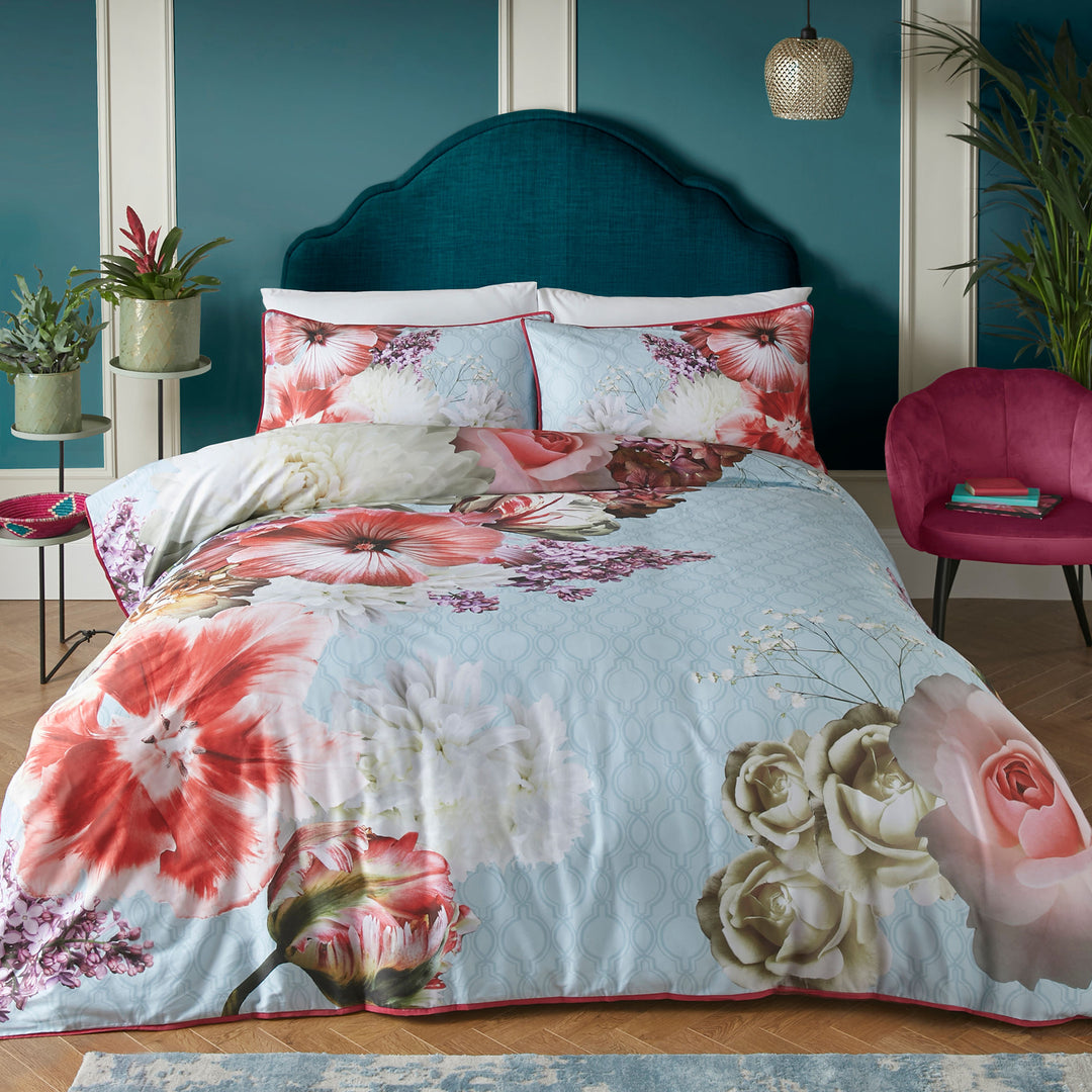 Mayfair Lady Duvet Cover Set in Blue – Ulster Weavers