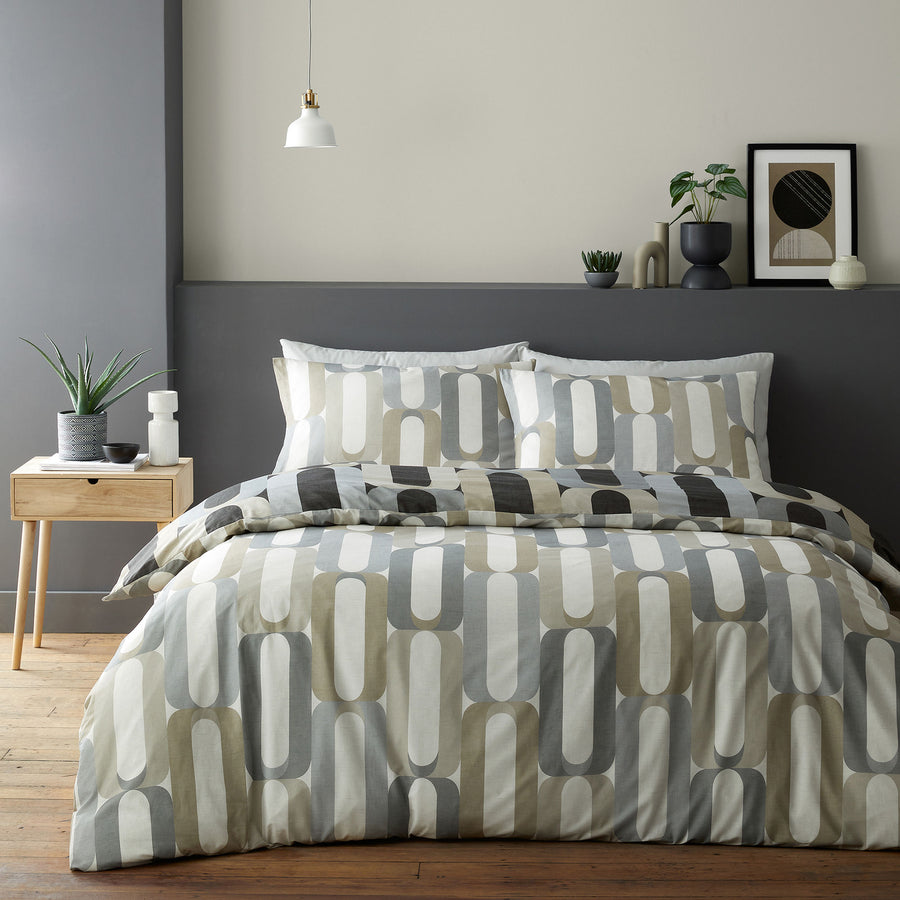 Orea Duvet Cover Set in Charcoal – Ulster Weavers
