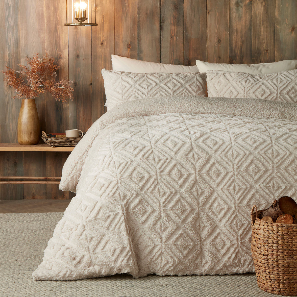 Romo Duvet Cover Set in Natural – Ulster Weavers