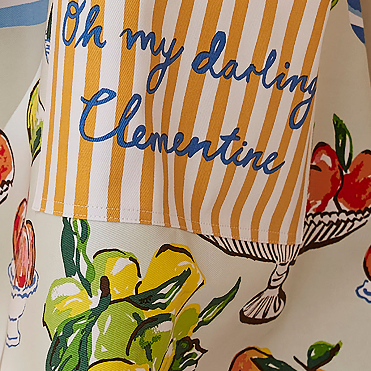 Summer Fruits Cotton Apron in Multicolour – Ulster Weavers