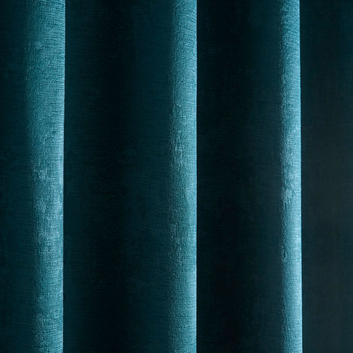 Strata Eyelet Curtains in Forest Green – Ulster Weavers