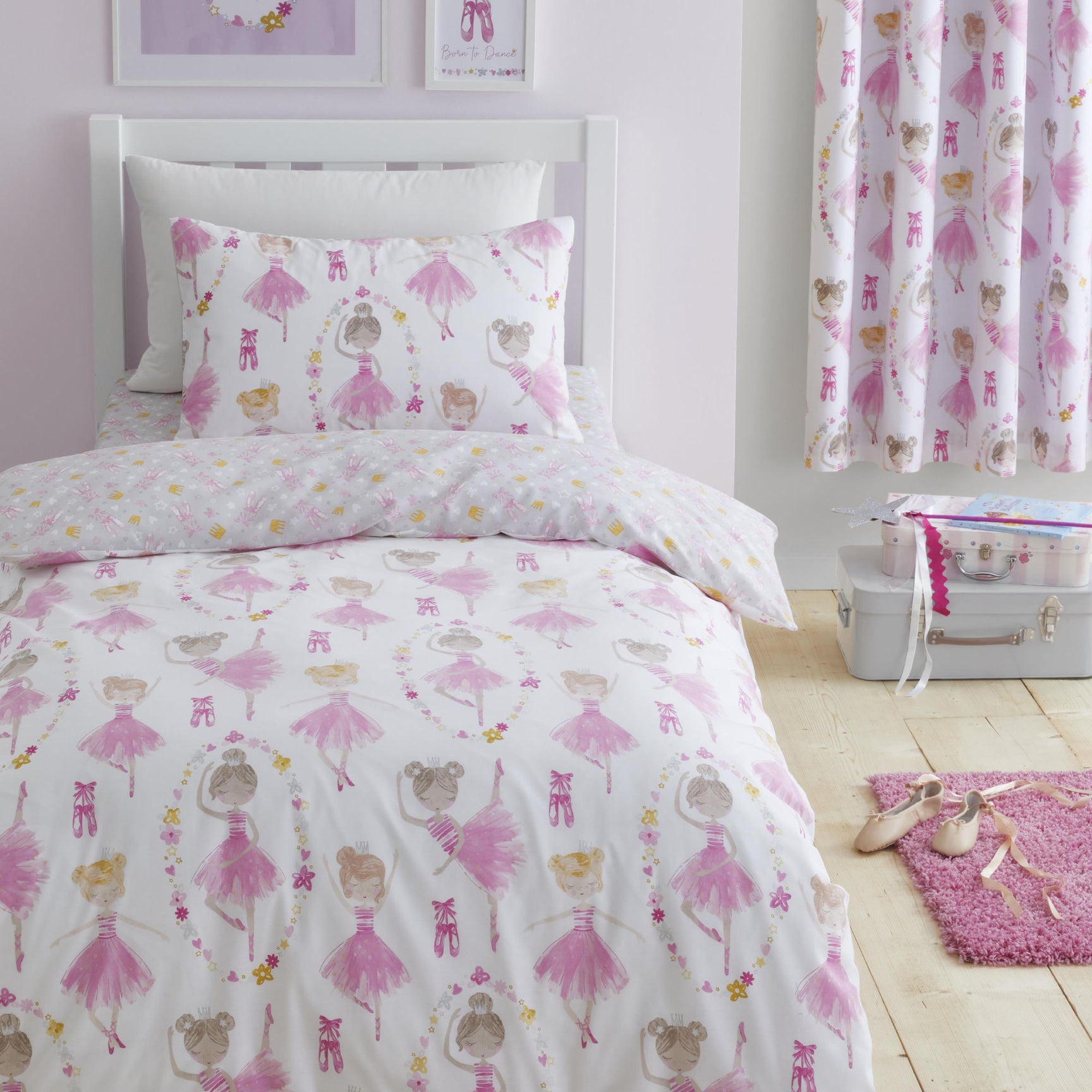 Ballet Dancer Duvet Cover Set in Pink – Ulster Weavers