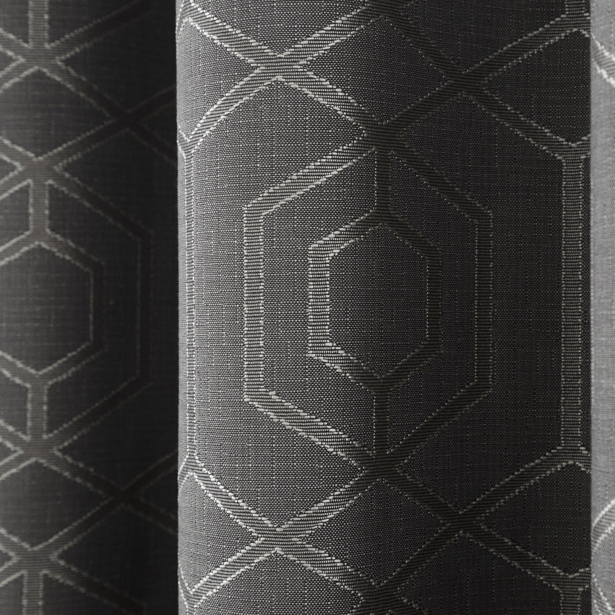Camberwell Eyelet Curtains in Graphite – Ulster Weavers
